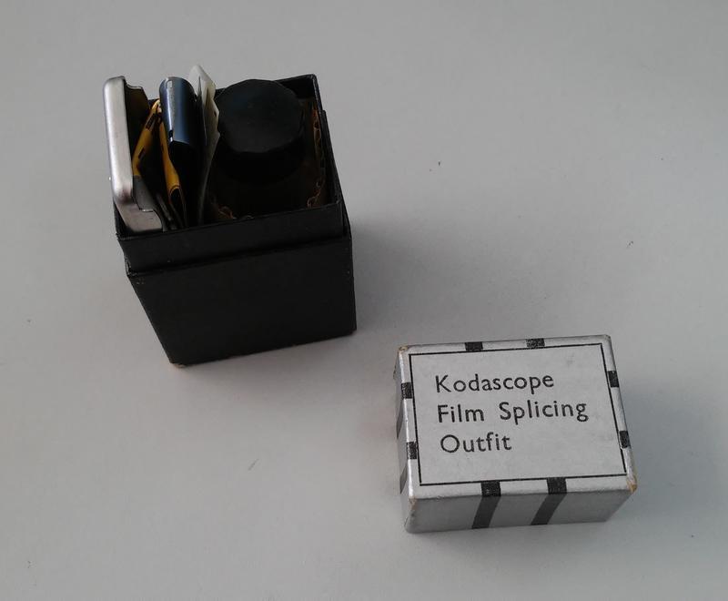 Film splicing kit - Tairawhiti Museum