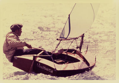 Mike in "Wanderer" - Tairawhiti Museum