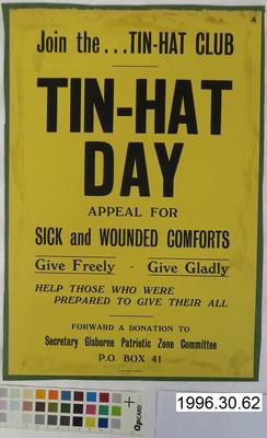 Tin-Hat Day - Tairawhiti Museum