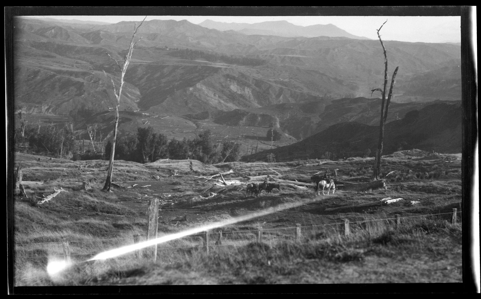 Hill scene - Tairawhiti Museum