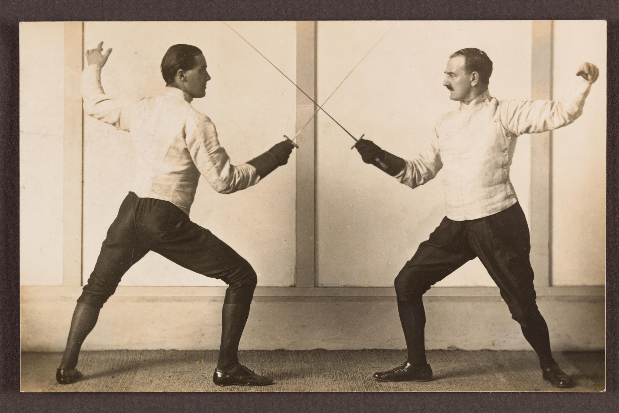 Men fencing - Tairawhiti Museum