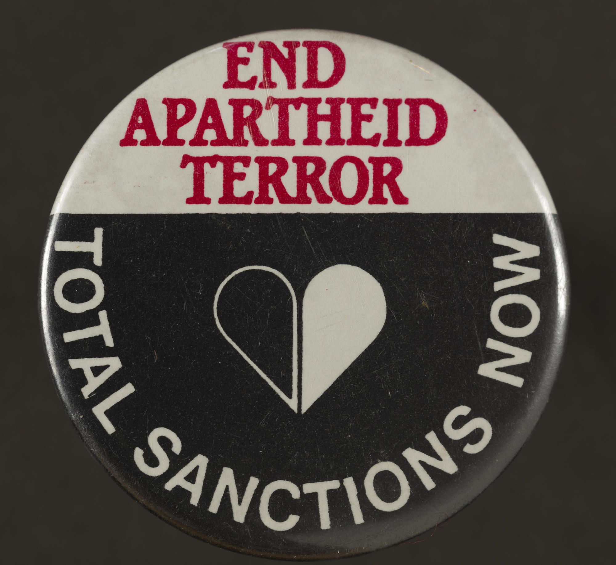 Protest badges - Tairawhiti Museum