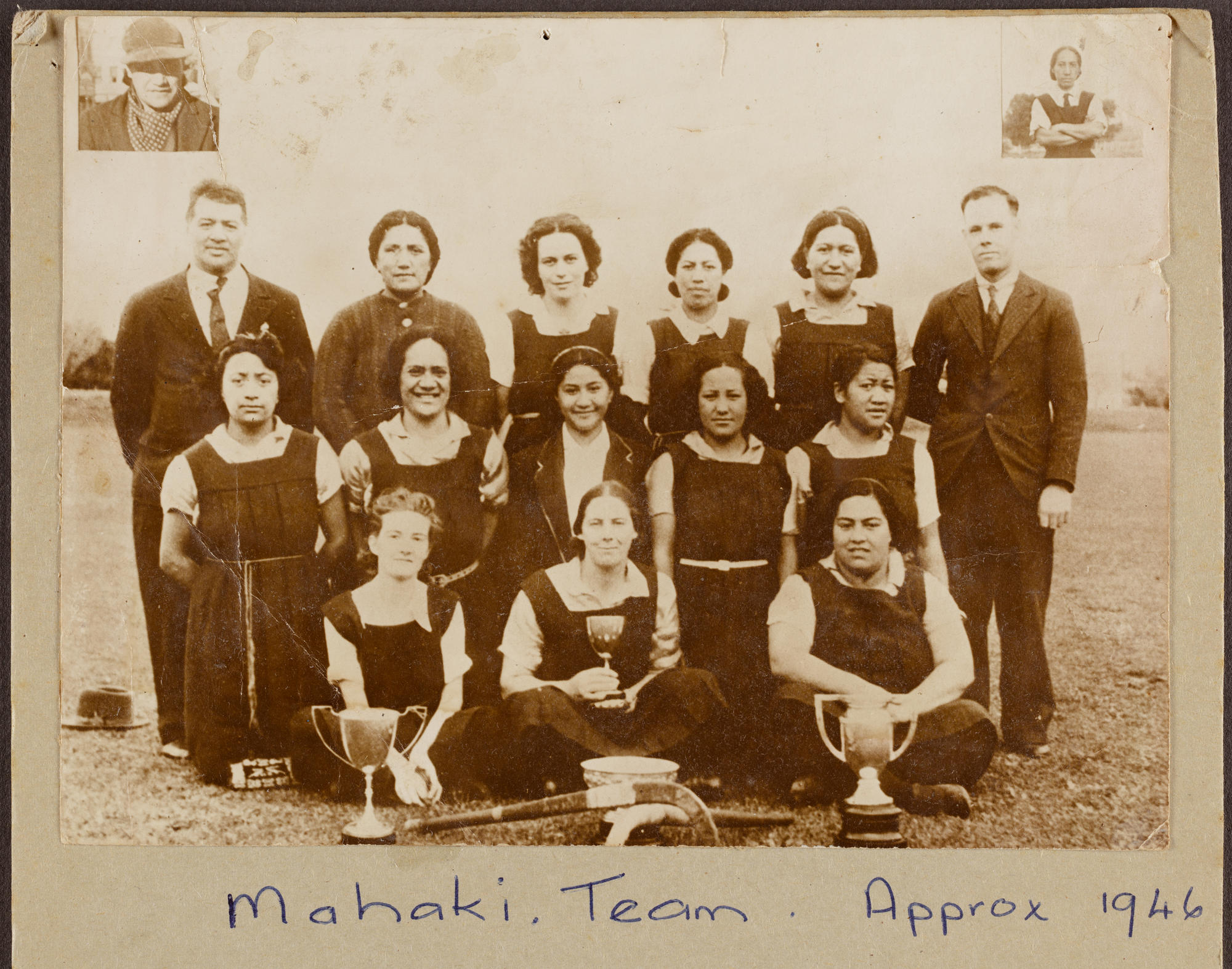 Mahaki Hockey Team 1946 - Tairawhiti Museum