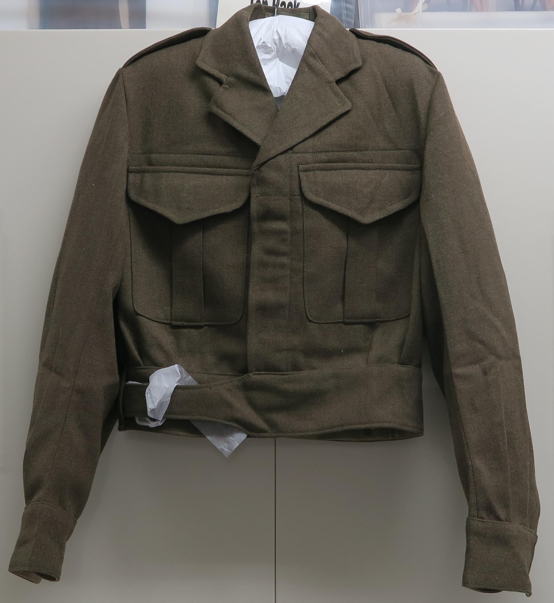 1957 NZ Army Battledress Blouse - Tairawhiti Museum