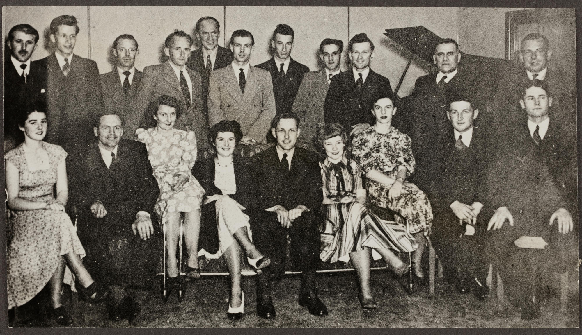 First staff of the NZBS station, 1949 - Tairawhiti Museum
