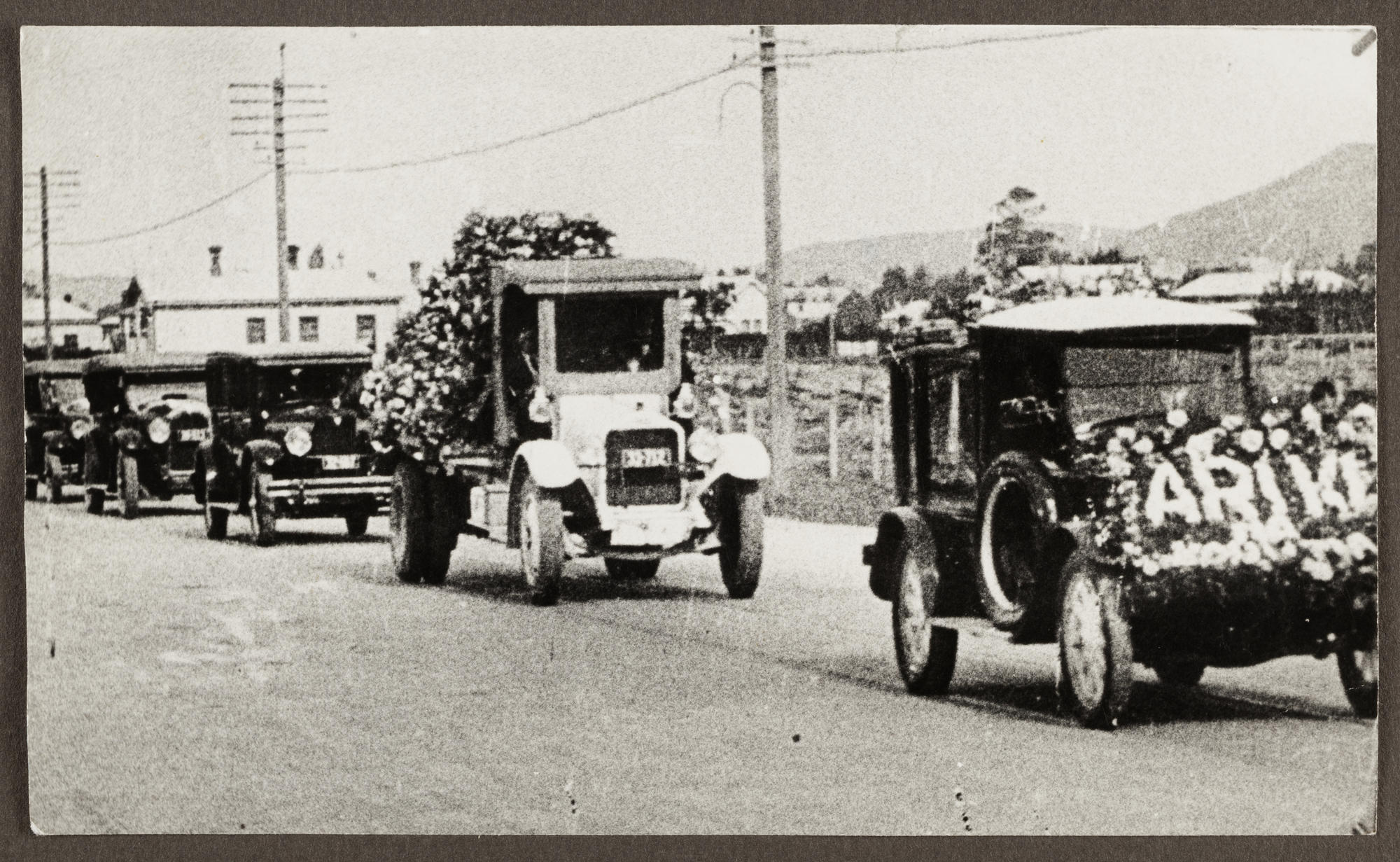 Sir James Carroll funeral, 1926 - Tairawhiti Museum