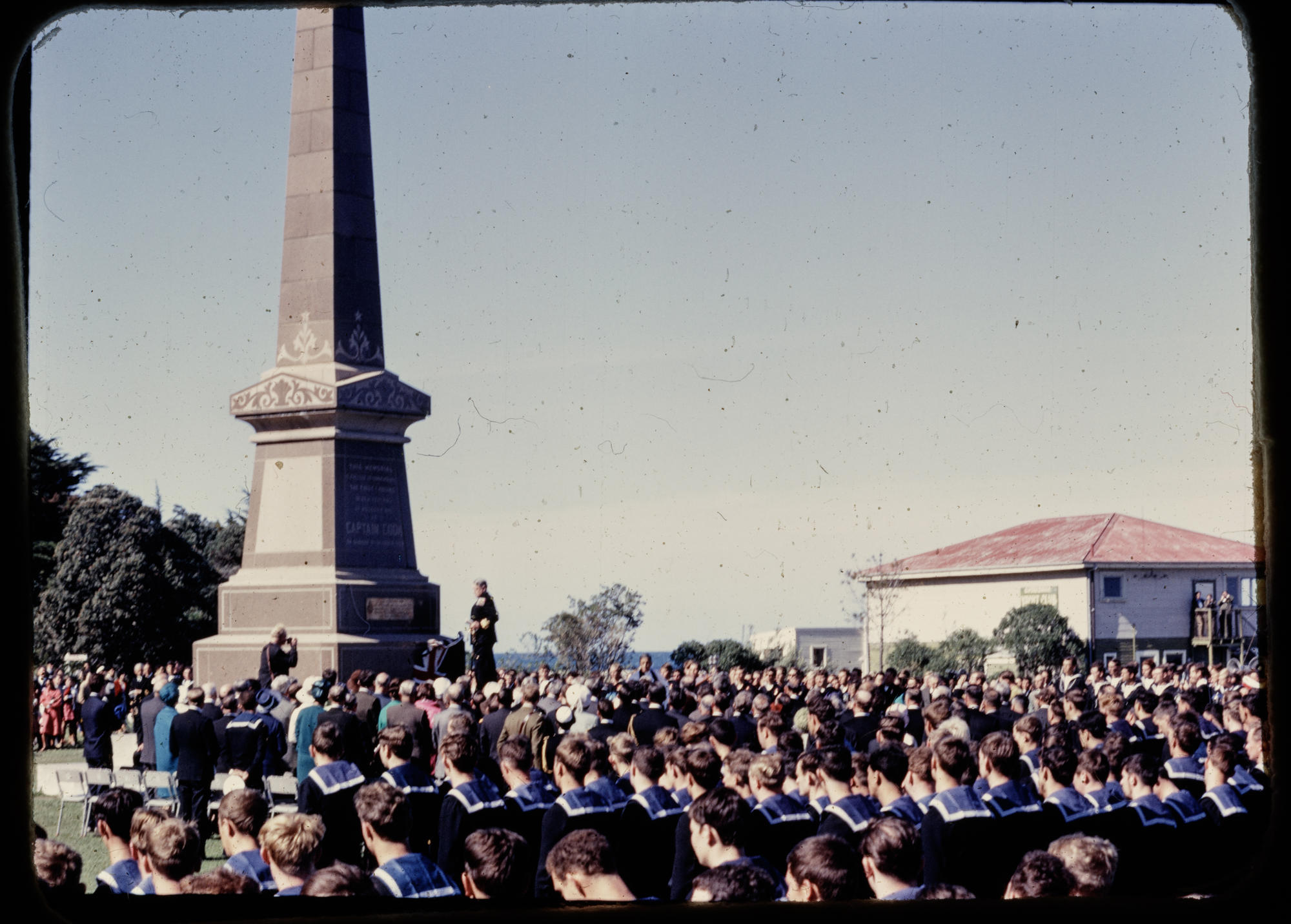 Service at Cook Memorial - Tairawhiti Museum