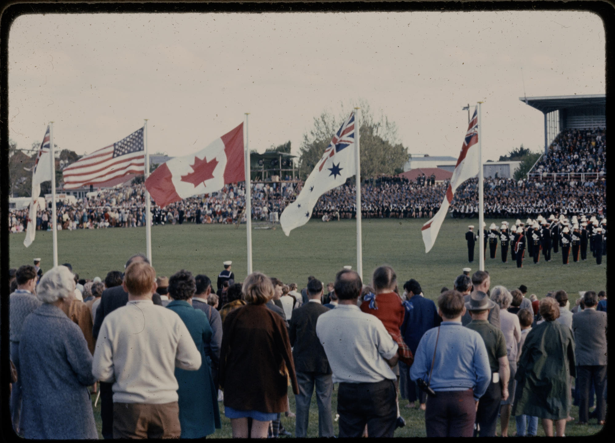 Cook Bi-Centennial Official Guest Welcome, Rugby Park - Tairawhiti Museum