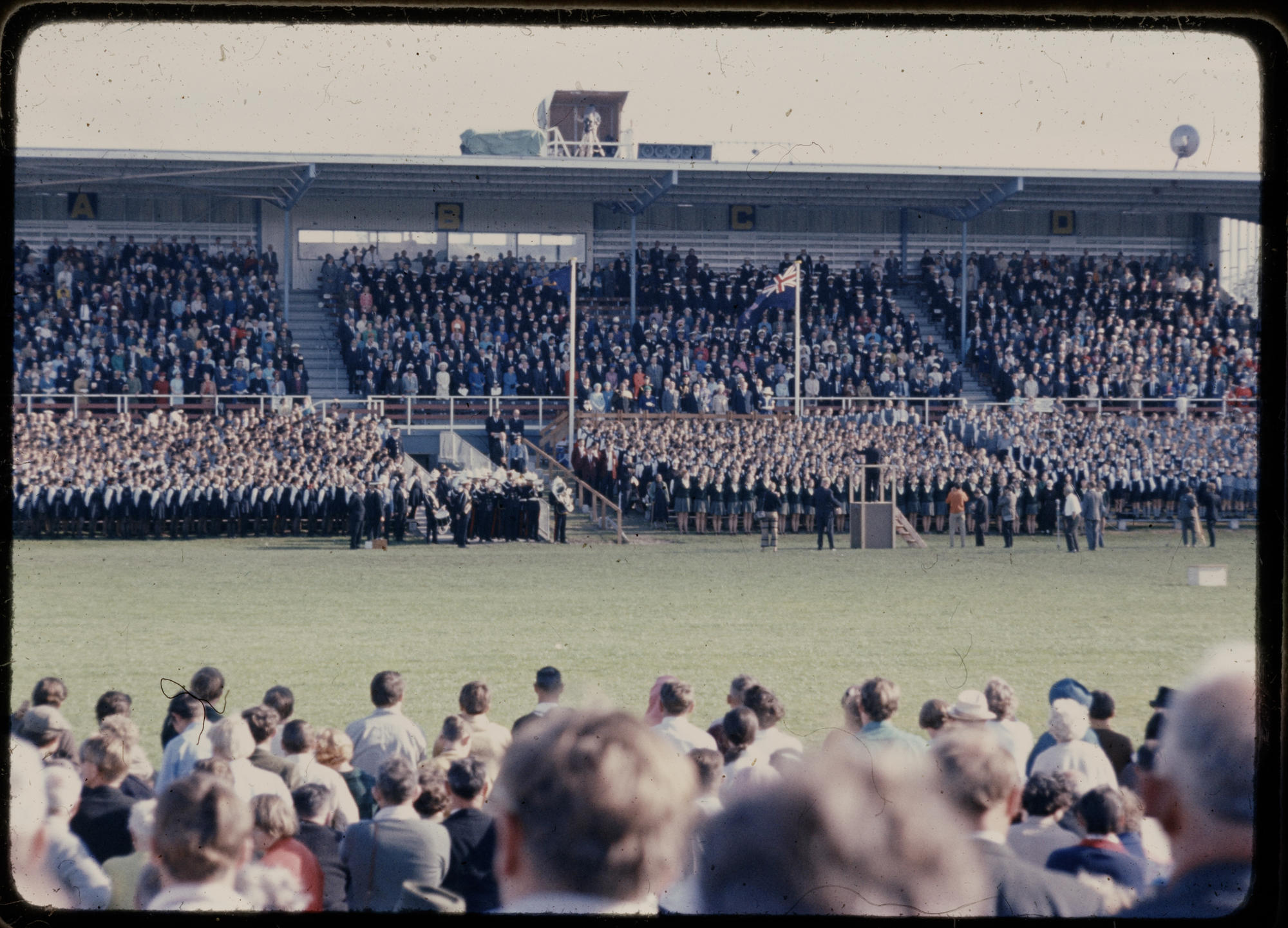 Cook Bi-Centennial Official Guest Welcome, Rugby Park - Tairawhiti Museum