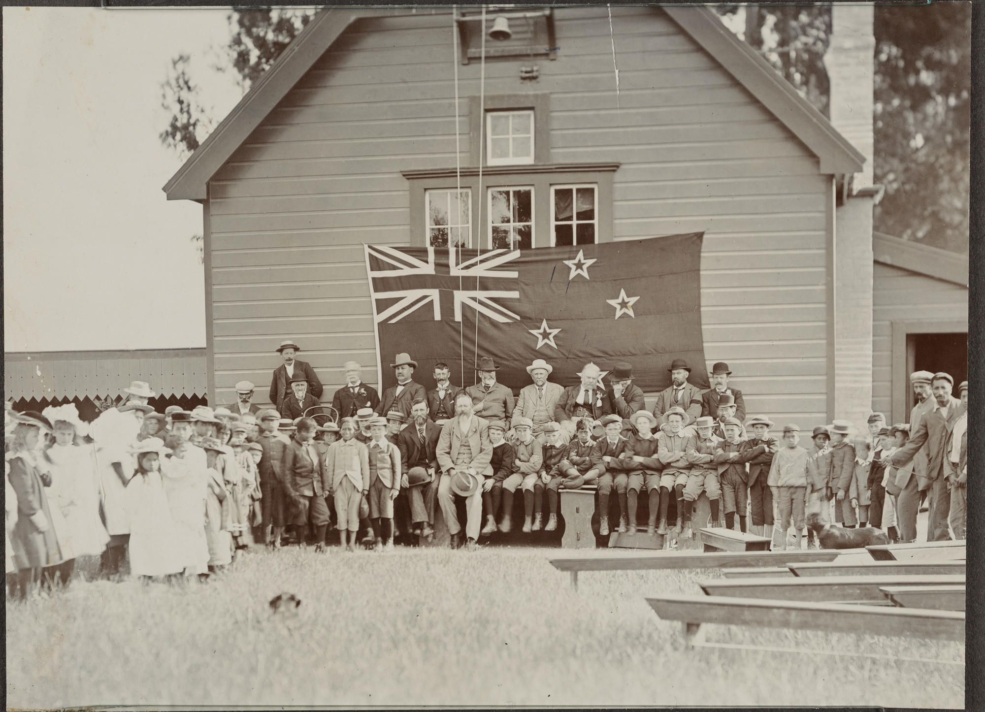 Manutuke School speech day II, 1890s - Tairawhiti Museum