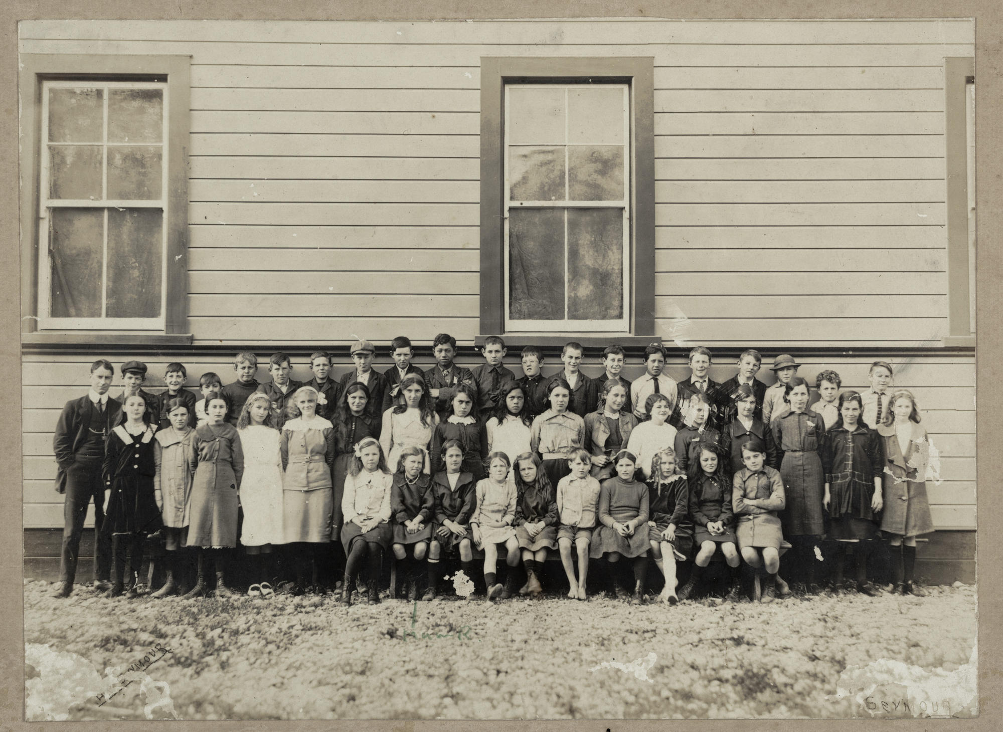 Te Karaka School, Mr Davidson's room c 1923 - Tairawhiti Museum