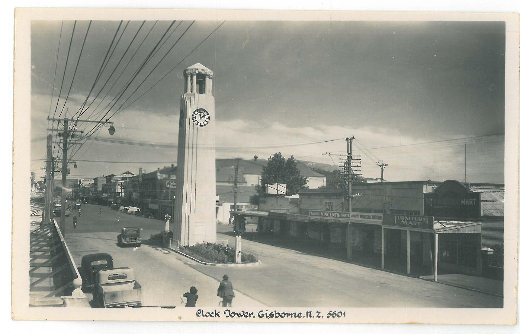 Clock Tower, Gisborne N.Z. 5601 - Tairawhiti Museum