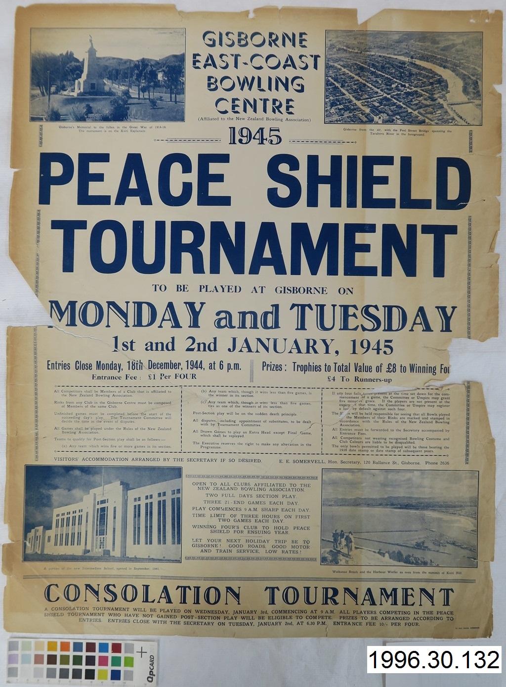 Peace Shield Tournament - Tairawhiti Museum