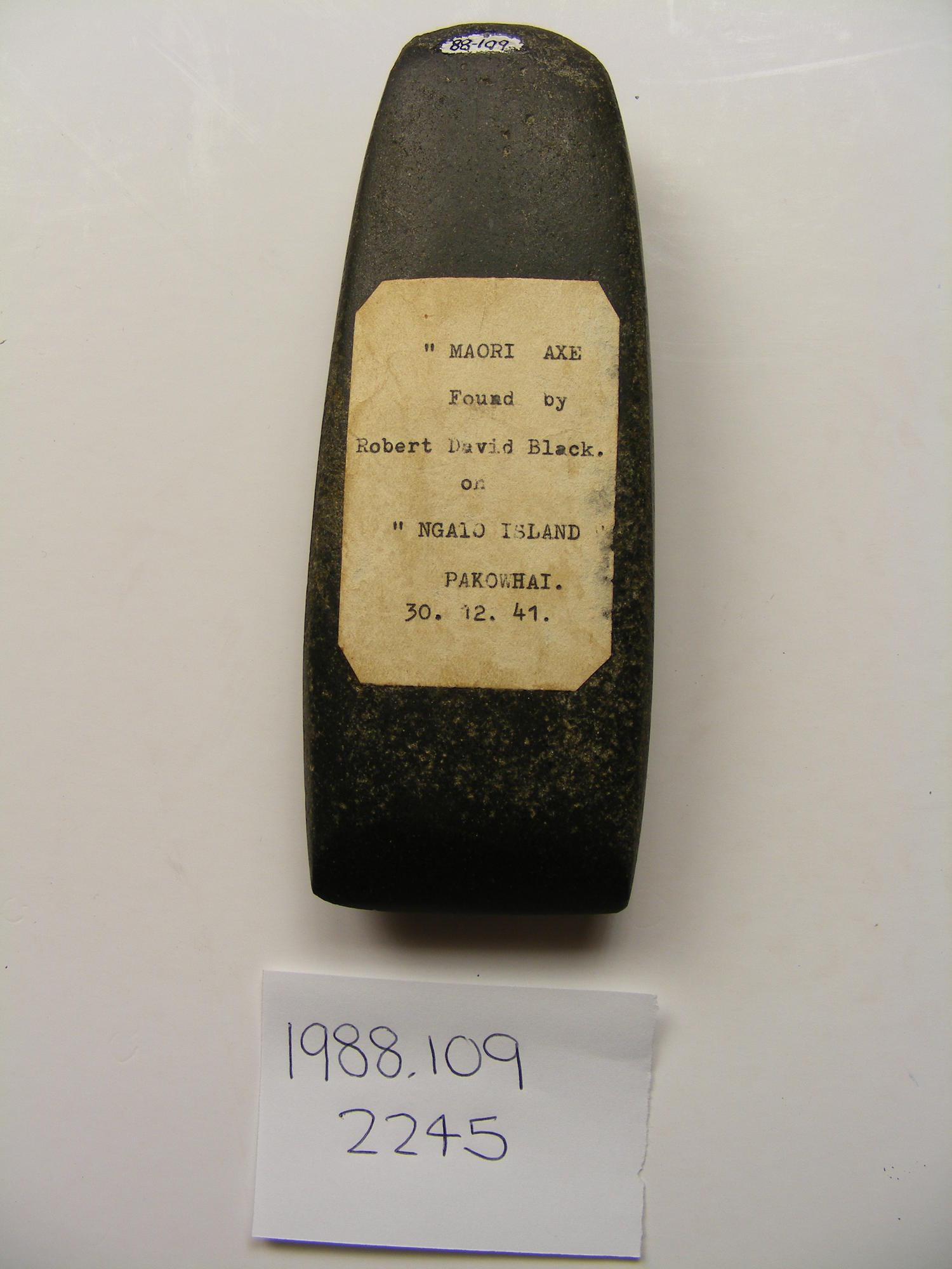 Toki - Tairawhiti Museum