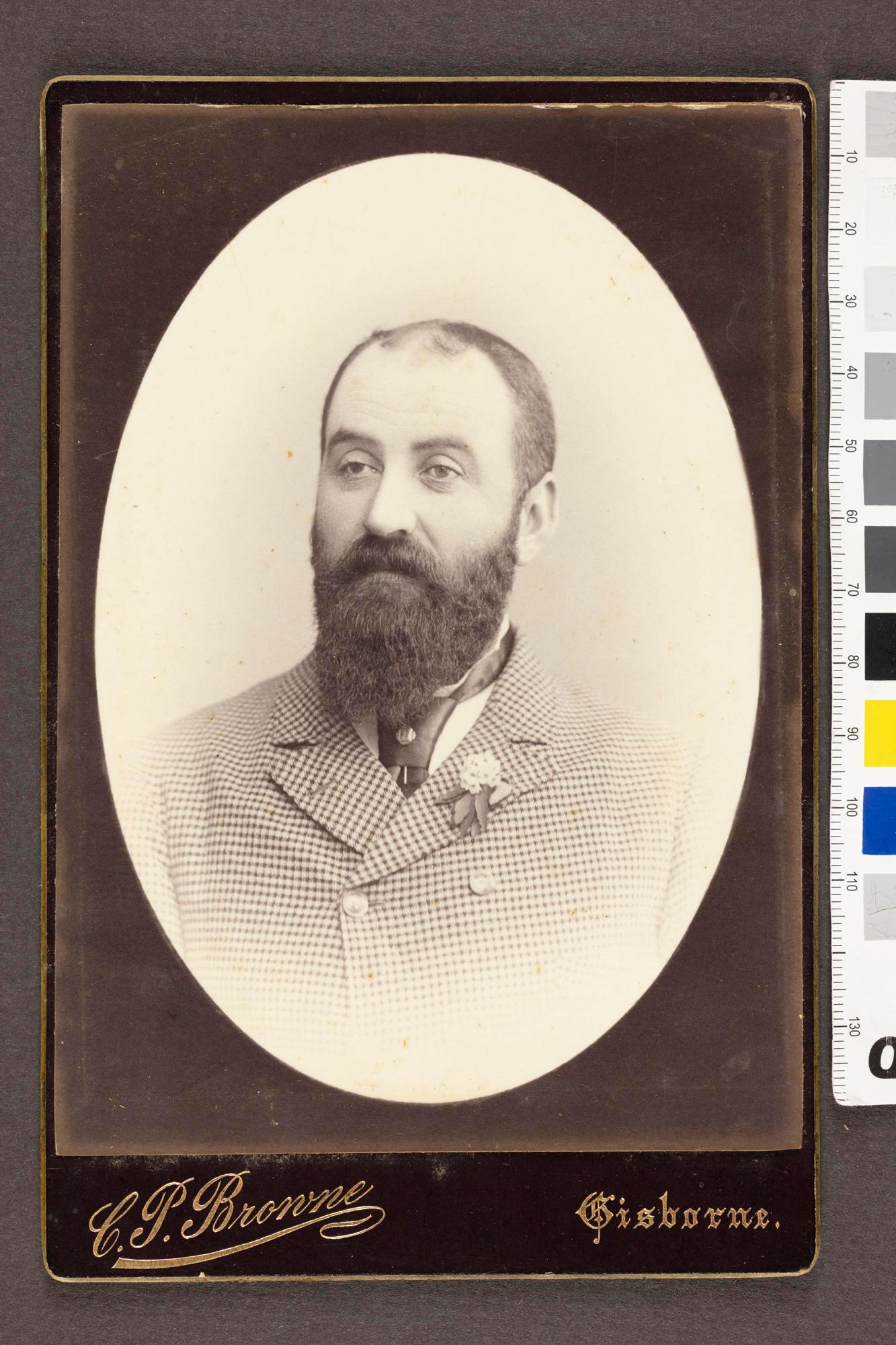 Bearded man - Tairawhiti Museum