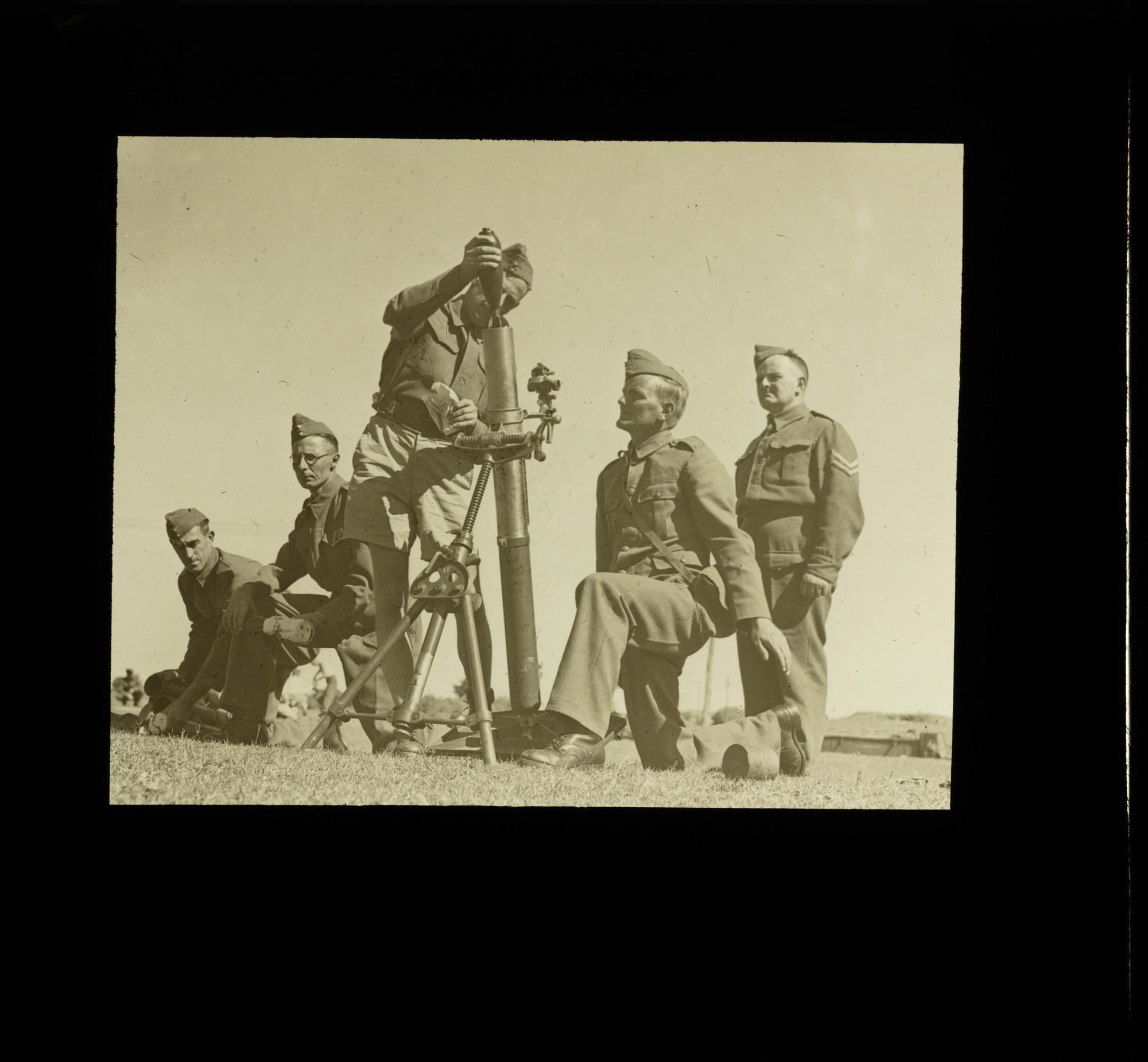 Home Guard: Mortar practice - Tairawhiti Museum