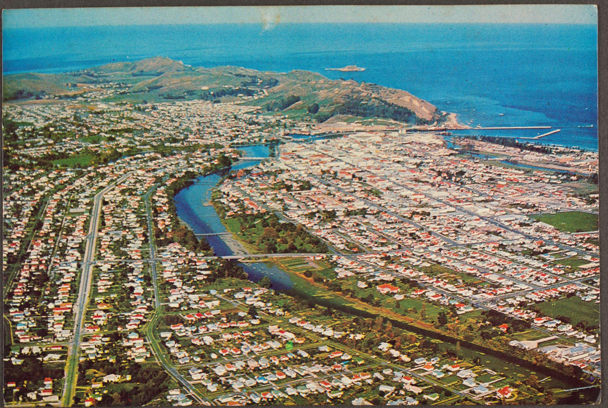 Aerial photo of Gisborne - Tairawhiti Museum