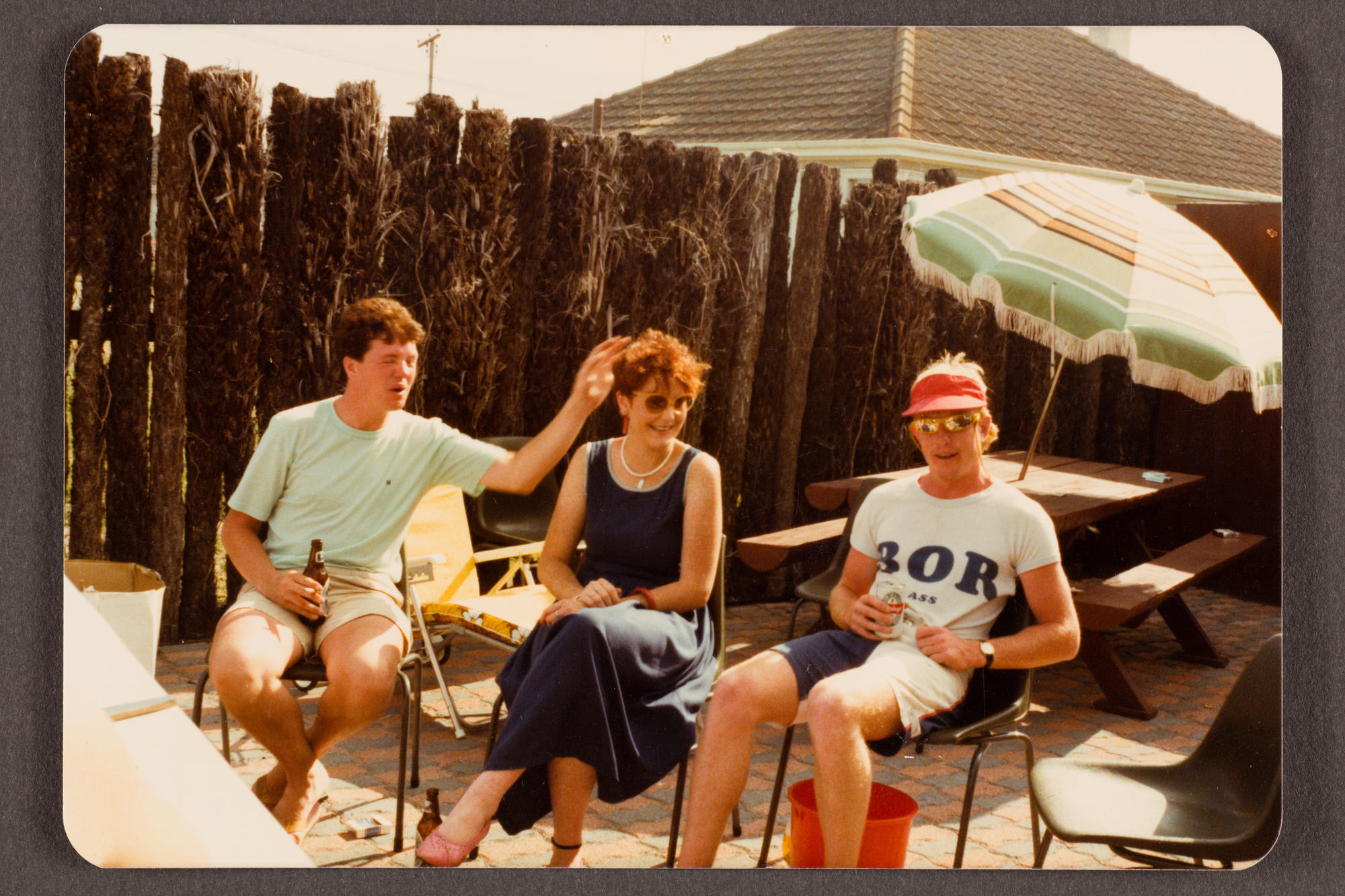 Tim Murray and two friends - Tairawhiti Museum
