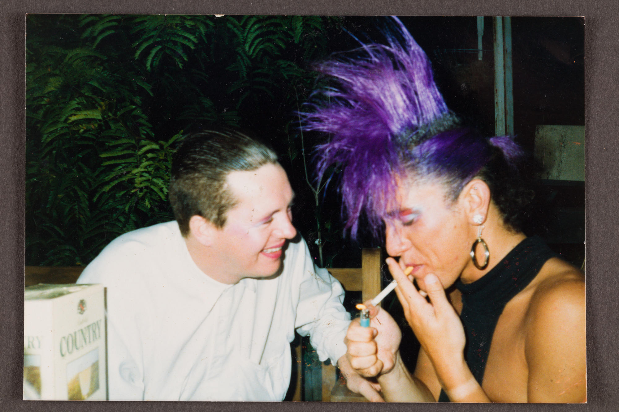Tim Murray and friend - Tairawhiti Museum